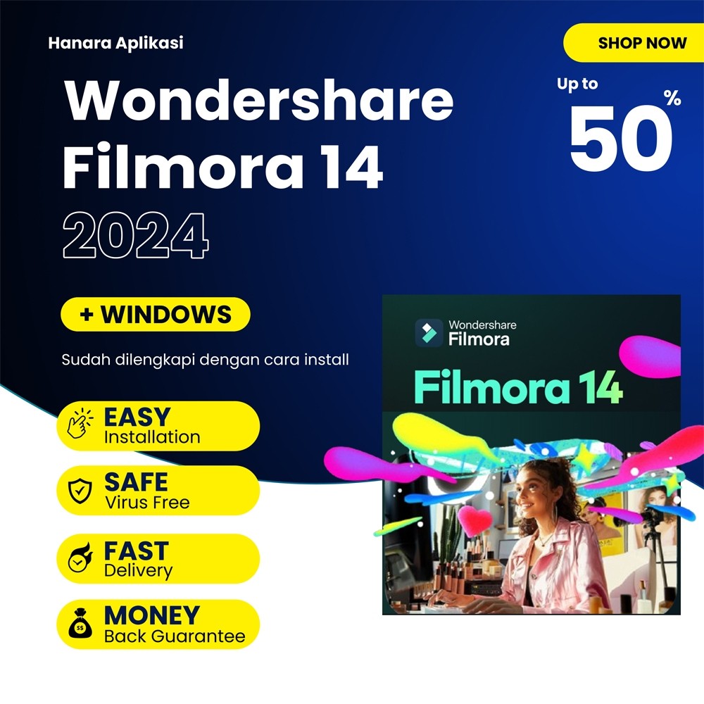 Jual Filmora 14 Lifetime for Pc Full Version | Shopee Indonesia