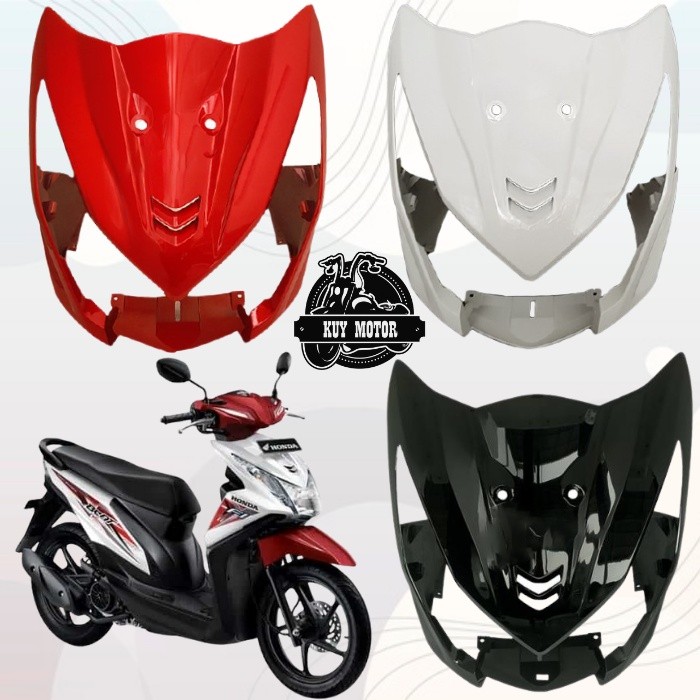 Jual Cover Panel Tameng Depan Motor Honda Beat Fi Esp Tahun 2014 2015 ...
