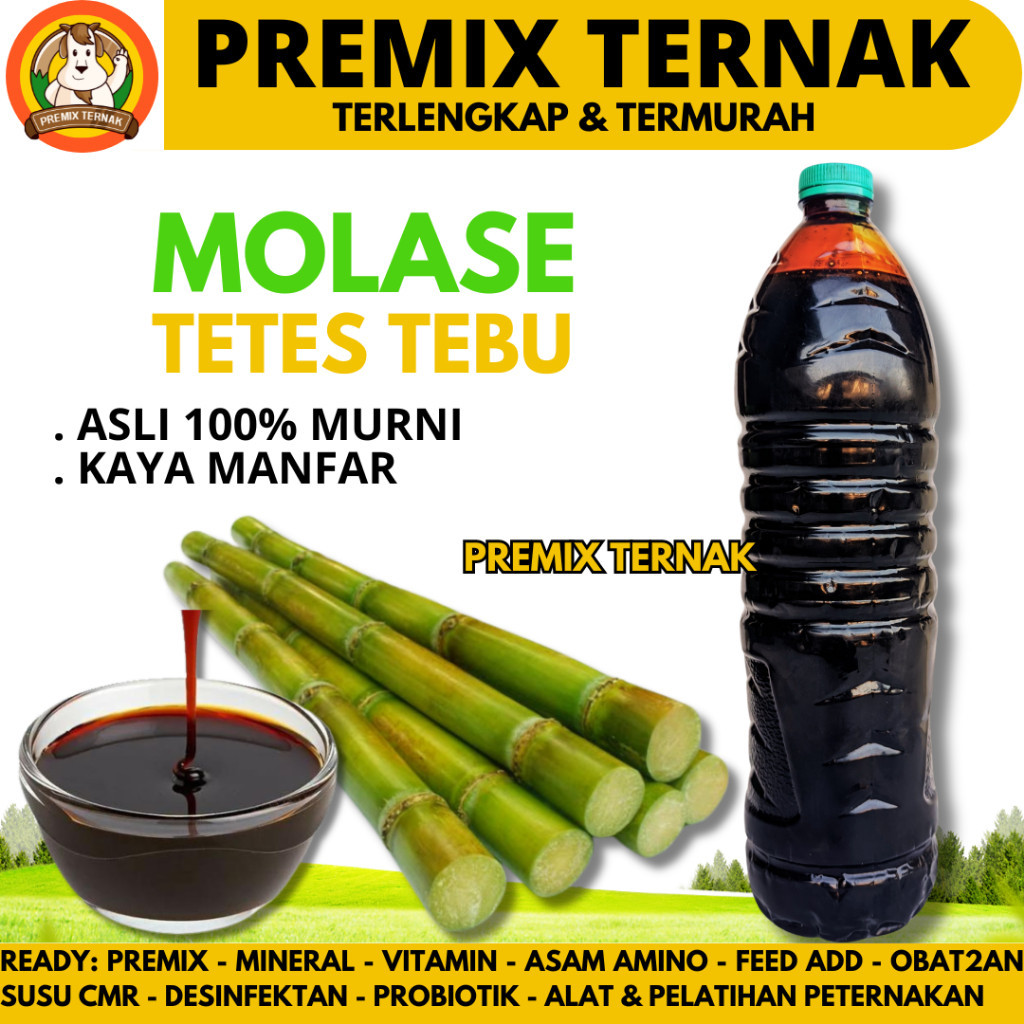 Jual MOLASE TETES TEBU 2 KG (1,5 LITER) - Tetes Tebu Molasses ...