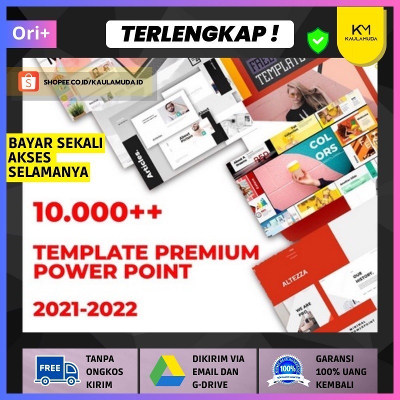 Jual ARSY ||B01 || LifeTime PAKET 10.000+ TEMPLATE POWERPOINT PREMIUM PPT Power Point Presentasi ...