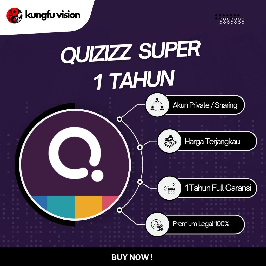 Jual Quizizz Premium 1 Tahun Bergaransi 500 Peserta | Shopee Indonesia