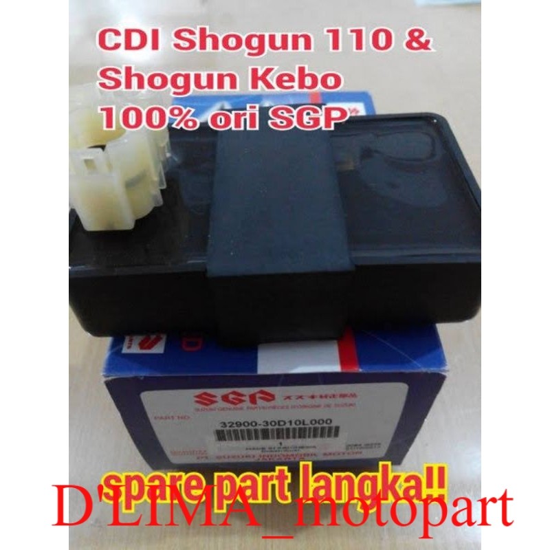 Jual CDI UNIT SUZUKI SHOGUN KEBO / SHOGUN 110 (SGP) | Shopee Indonesia