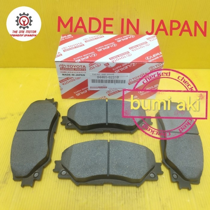 Jual KAMPAS REM DEPAN ATAU DISC PAD DISPAD BRAKE PAD FRONT TOYOTA ...