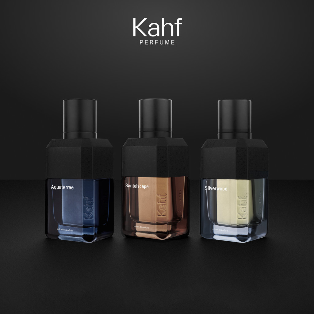 Jual [3 in 1] Kahf Aquaterrae + Santalscape + Silverwood Extrait de ...