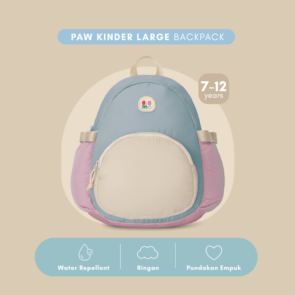 Jual Bigmo Paw Kinder Large (Elementary) Backpack Tas Ransel Sekolah ...