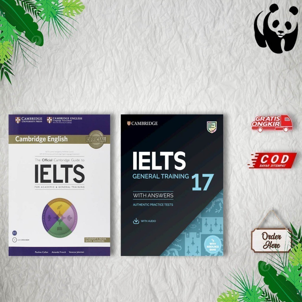 Jual Paket Bundling 2 Buku - Cambridge Official Guide & IELTS 17 ...