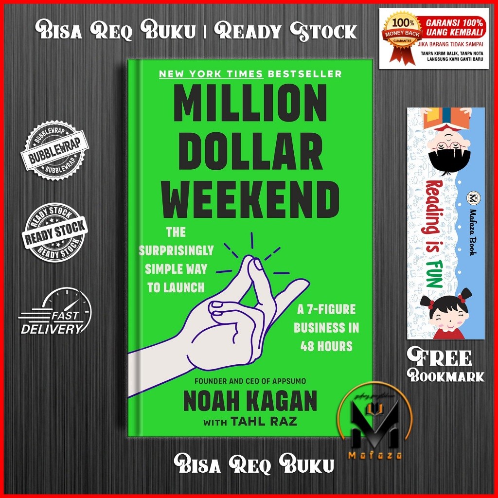 Jual Million Dollar Weekend by Noah Kagan (English) | Shopee Indonesia