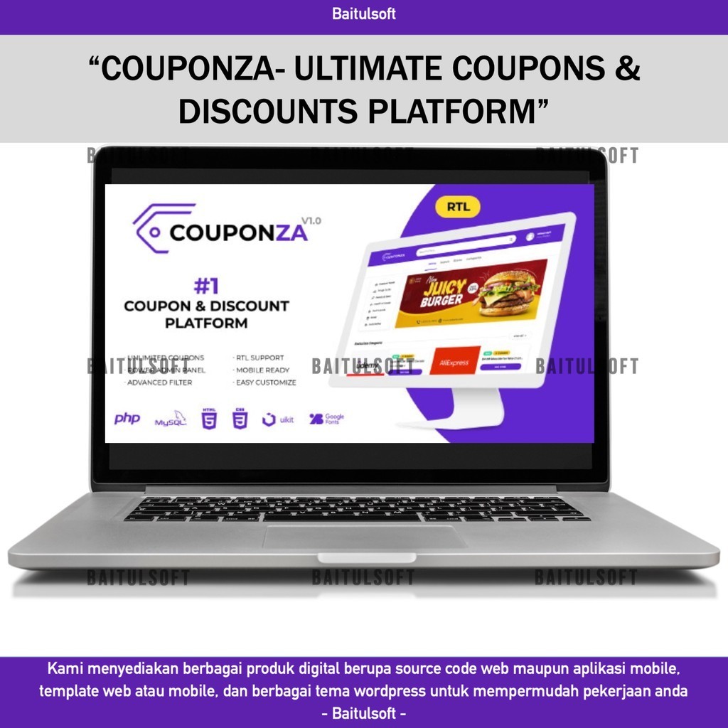Jual SOURCE CODE APLIKASI WEB COUPONZA- ULTIMATE COUPONS & DISCOUNTS ...