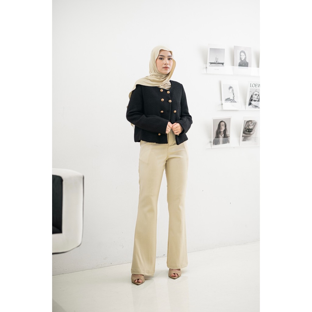 Jual Diana Restu - Zora Pants | Celana Flare Wanita | Shopee Indonesia