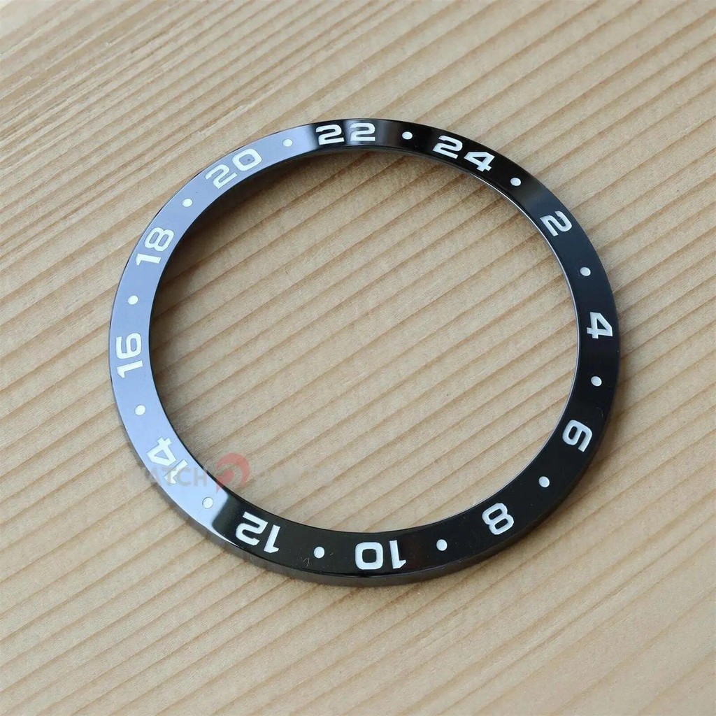 Jual Black Watch Ceramic Bezel Insert for Longines Admiral GMT L3.669.4 ...