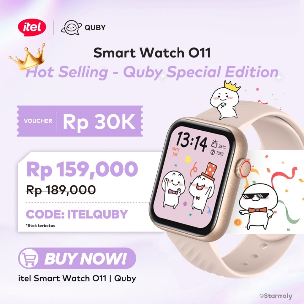 Jual Itel ISW-O11 SmartWatch Rosegold Smartband | Smartwatch-like ...