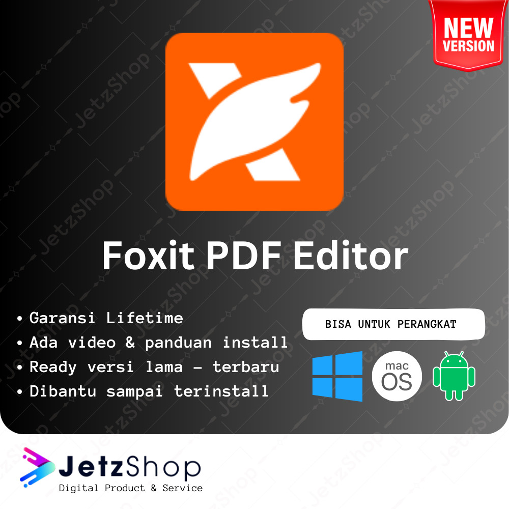 Jual Foxit PDF Editor - Solusi Pengeditan PDF Cepat & Profesional ...