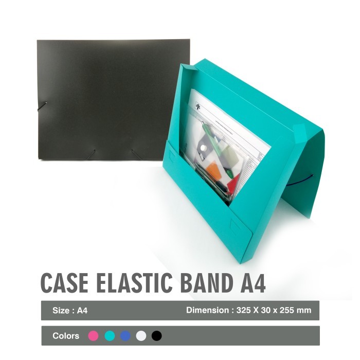 Jual Daiichi - Case Elastic Band Document Box File Daiichi DOS A4 ...