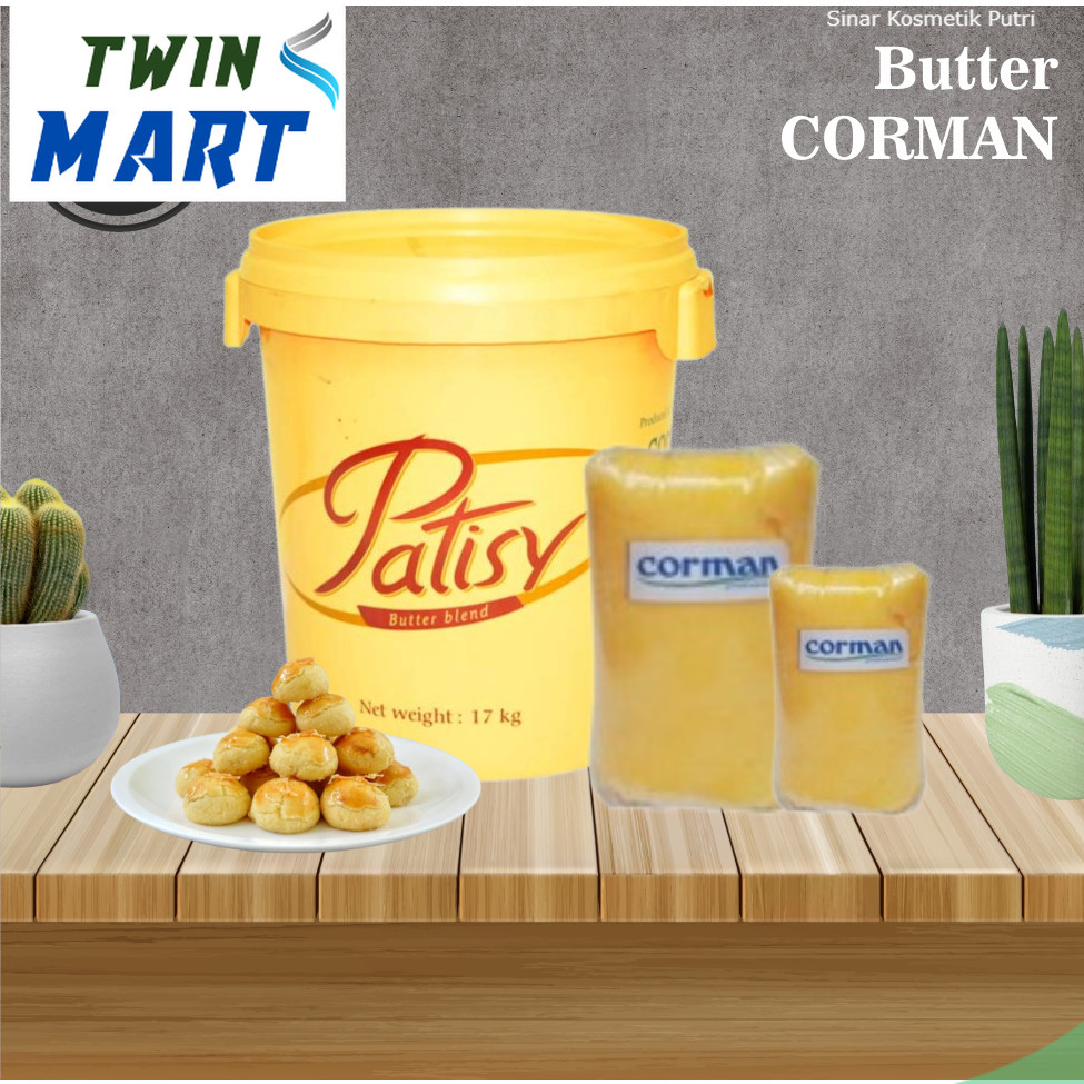 Jual Butter Corman Patisy / Mentega Corman patisy / Kemasan Repack ...