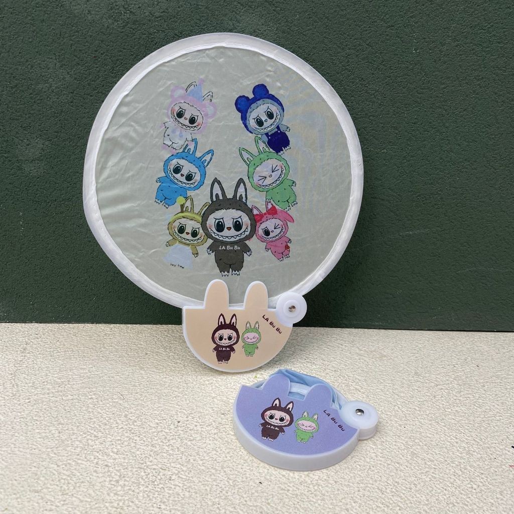 Jual THE VIRAL STORE Kipas Lipat PORTABLE LABUBU / Mini Fan Lucu Model ...