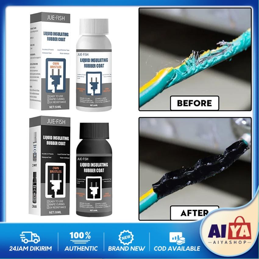 Jual 50Ml Lem Kabel Listrik Silicone Insulating High Temperature Glue ...