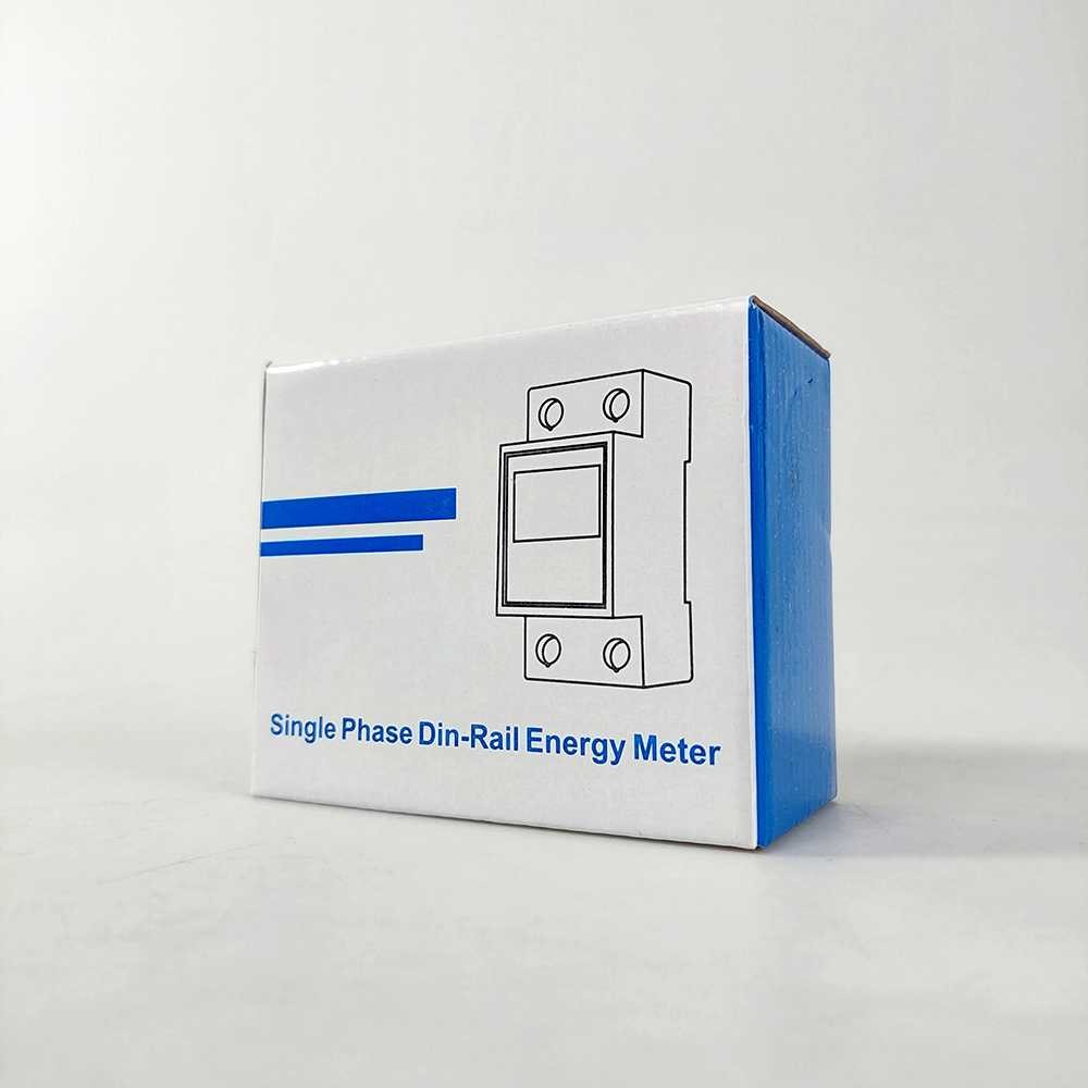 Jual AJSSHOP XINZHUO Meteran Listrik Digital Din Rail kWh Meter Single Phase 230V - DDS662 ...