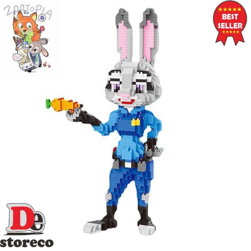 Jual Meng Dong Li Mainan Balok Susun Zootopia Judy LEGO Figure 588 ...