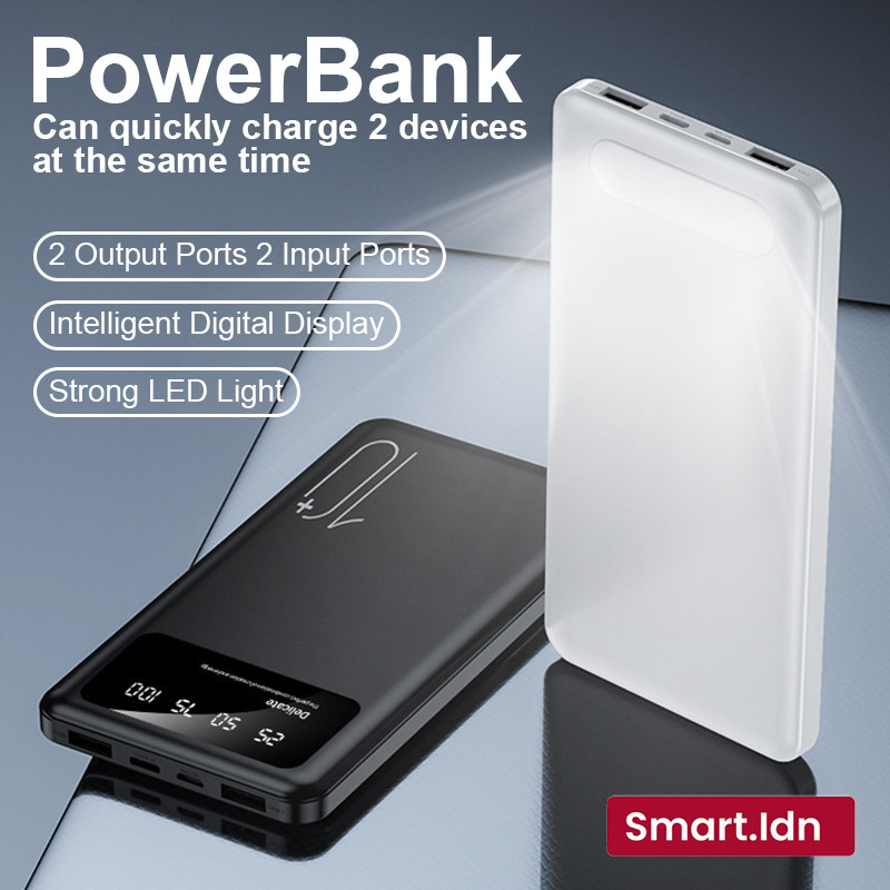 Jual 10000mah Portable Powerbank Power Bank 2.1A Fast Charging Multi ...