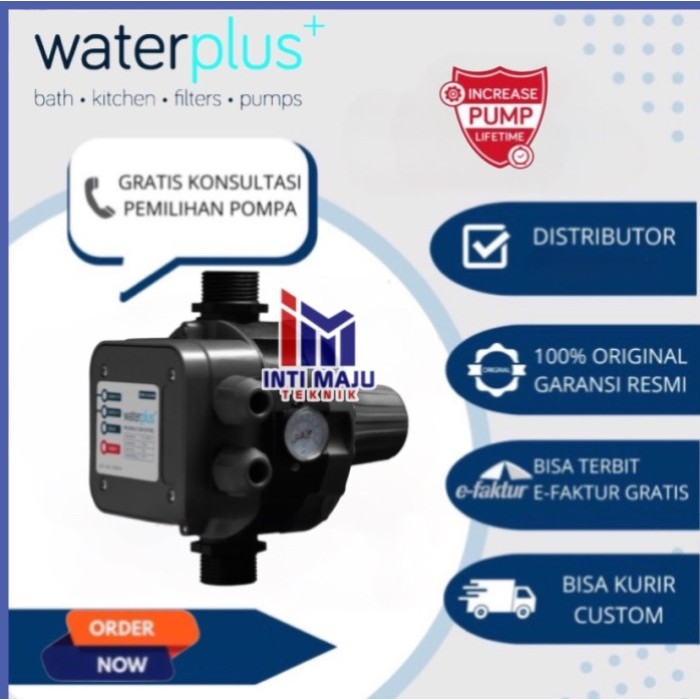 Jual Otomatis Pompa Air Waterplus 021 Pressure Control Otomatis Pompa ...