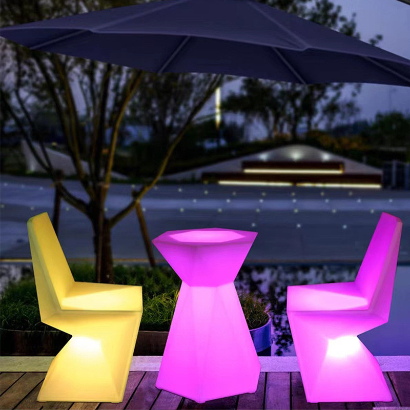 Jual Bar Table Led Standing Room Decor Counter Kitchen Tables ...
