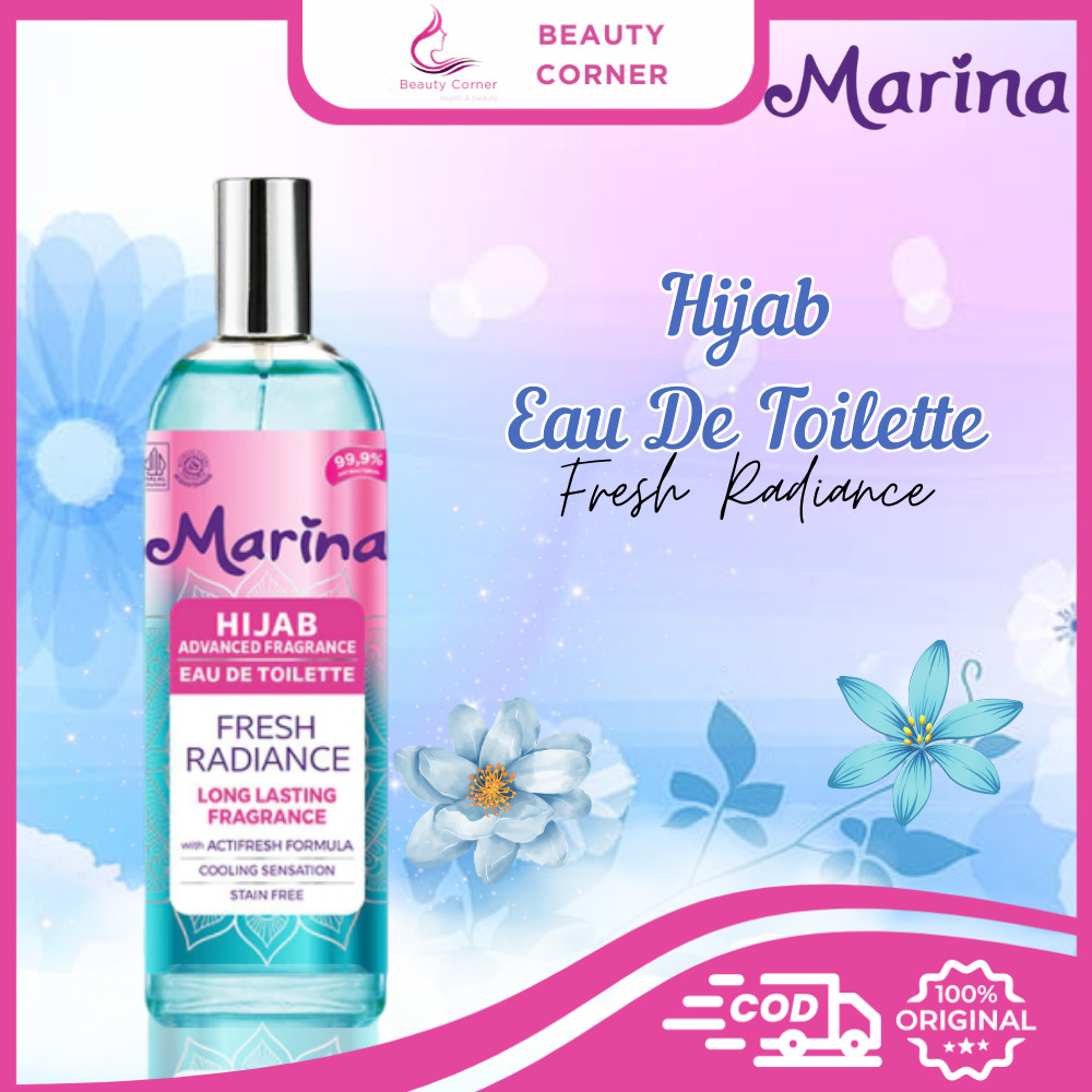 Jual Marina Hijab Eau De Toillette Fresh Radiance - 98ml | Shopee Indonesia