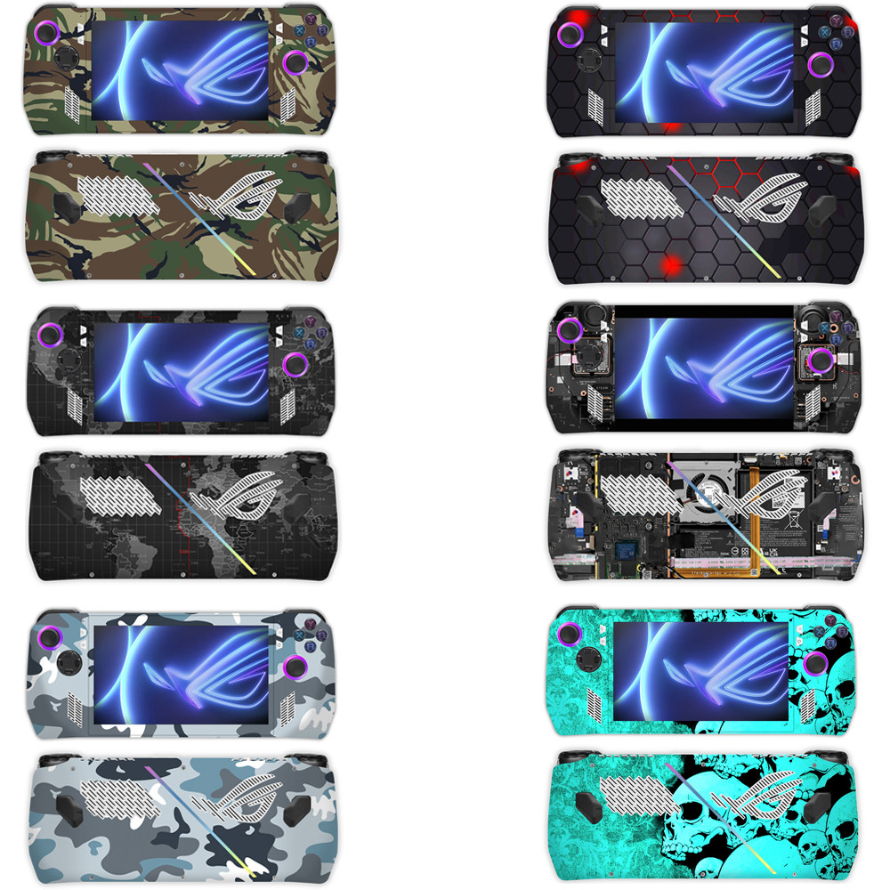 Jual Stickers for Asus Rog Ally Console Full Set Protective Skin Decal ...