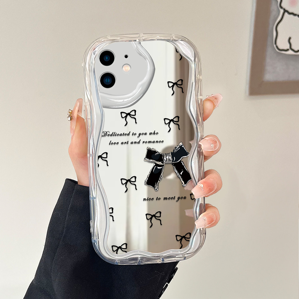 Jual Casing Hp Untuk Compitable With iPhone 12 Softcase JZ Mirror Bow ...