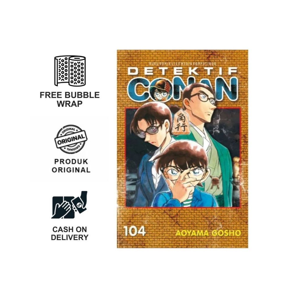 Jual Komik Detektif Conan 104 Karya Aoyama Gosho (M&C!) | Shopee Indonesia