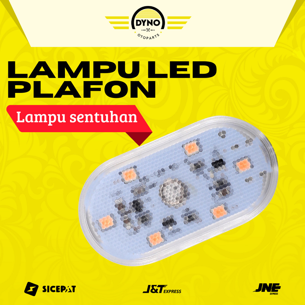 Jual Lampu Plafon Mobil / Lampu LED Sentuh Interior Dashboard Lampu ...