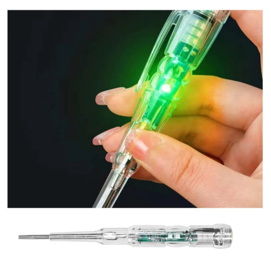 Jual test pen dual LED obeng tester testpen arus putus testpen listrik ...