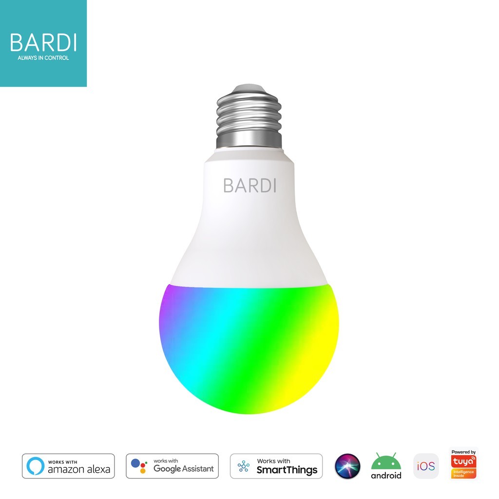 Jual BARDI Smart LIGHT BULB RGBWW 12W Wifi Wireless IoT - Home ...