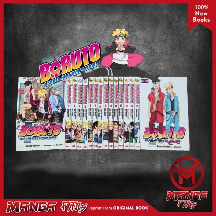 Jual Komik Boruto: Naruto Next Generations, 19 book series (English ...
