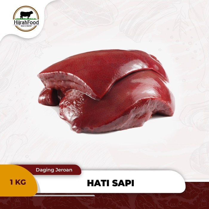 Jual Hijrahfood Daging Hati Sapi | Beef Liver Import AUS - 1 kg ...