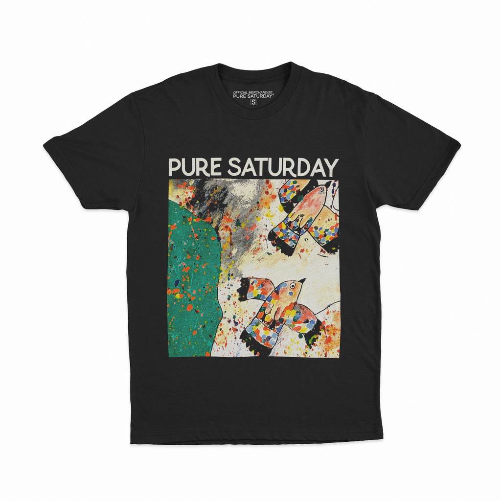 Jual Tshirt Pure Saturday - Dry Black | Shopee Indonesia