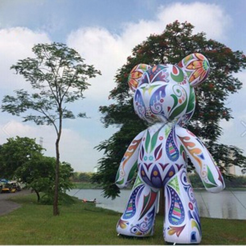 Jual Giant inflatable mascot - Cartoon colorful animal inflatable teddy ...