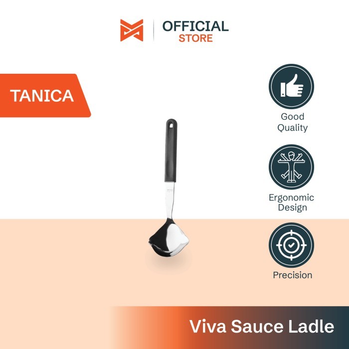 Jual Tanica - Sendok Saus Stainless Serbaguna Sauce Ladle | Shopee ...