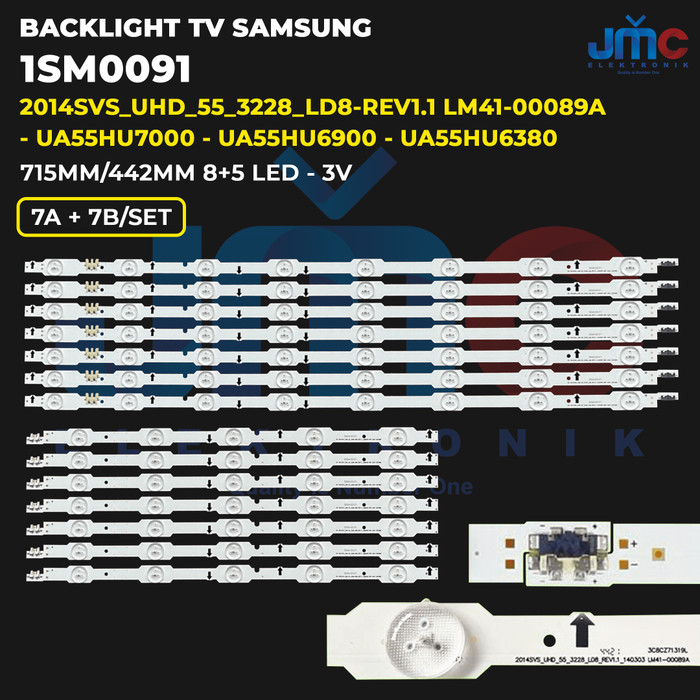 Jual CT99 Backlight TV SAMSUNG 55 Inch UA55HU7000 UA55HU6900 UA55HU6380 Version TS01 | Shopee ...