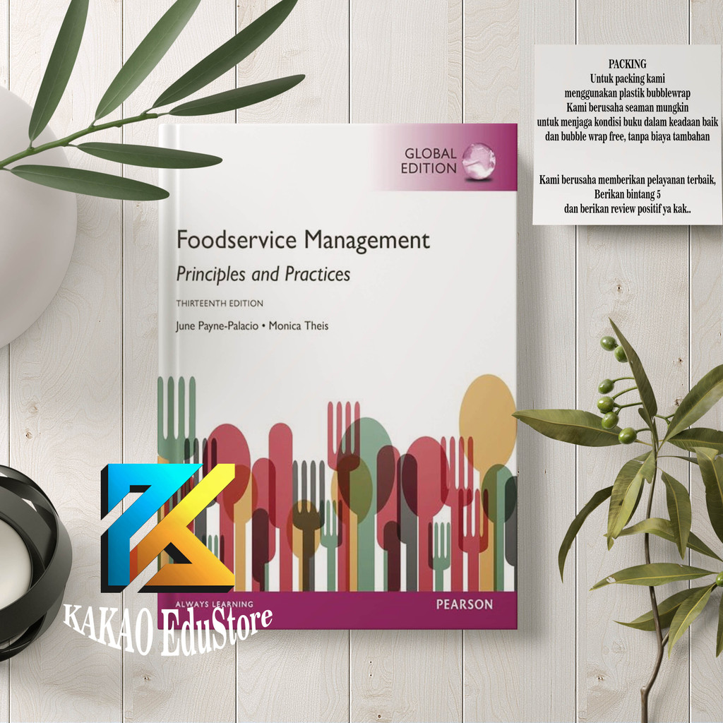 Jual Foodservice Management Principles and Practices, 13th Global ...