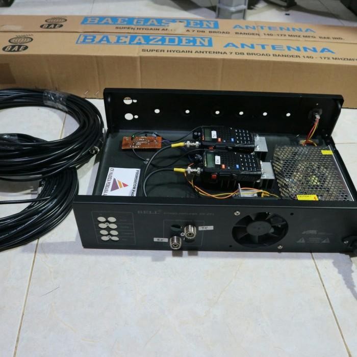 Jual Repeater HT Dual Band cross band Lengkap siap pasang antena dan ...