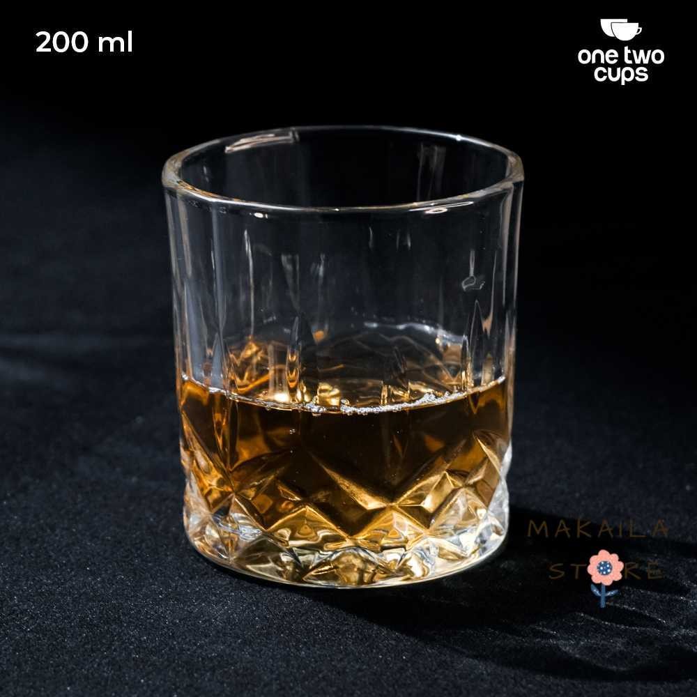 Jual One Two Cups Gelas Whisky Cocktail Crystal Classic Rock Glass 200ml - NRB14 | Shopee Indonesia