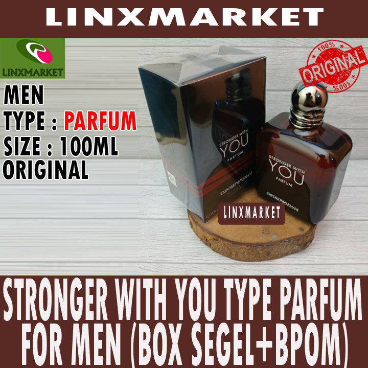 Jual STRONGER WITH YOU PARFUM / TYPE PARFUM FOR MEN 100ML (BOX SEGEL ...