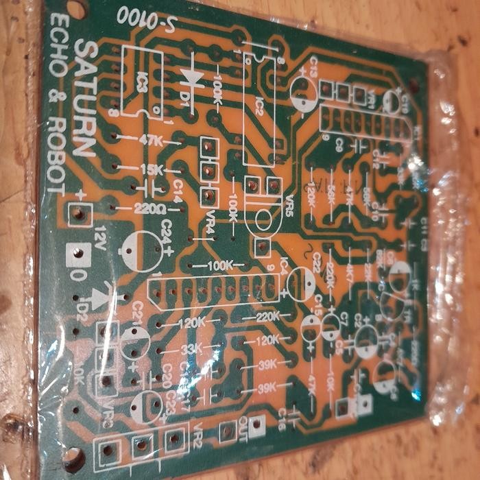 Jual Part PCB ECHO Robot Saturn MN3005 / MN3008 Repeater (Pembangkit Gema) jadul Electrical ...