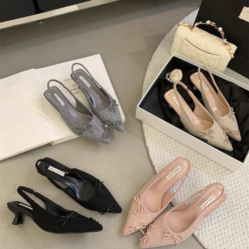 Jual MYSHOES Shania Sepatu Heels Pita Fashion Korean Wanita Terbaru ...