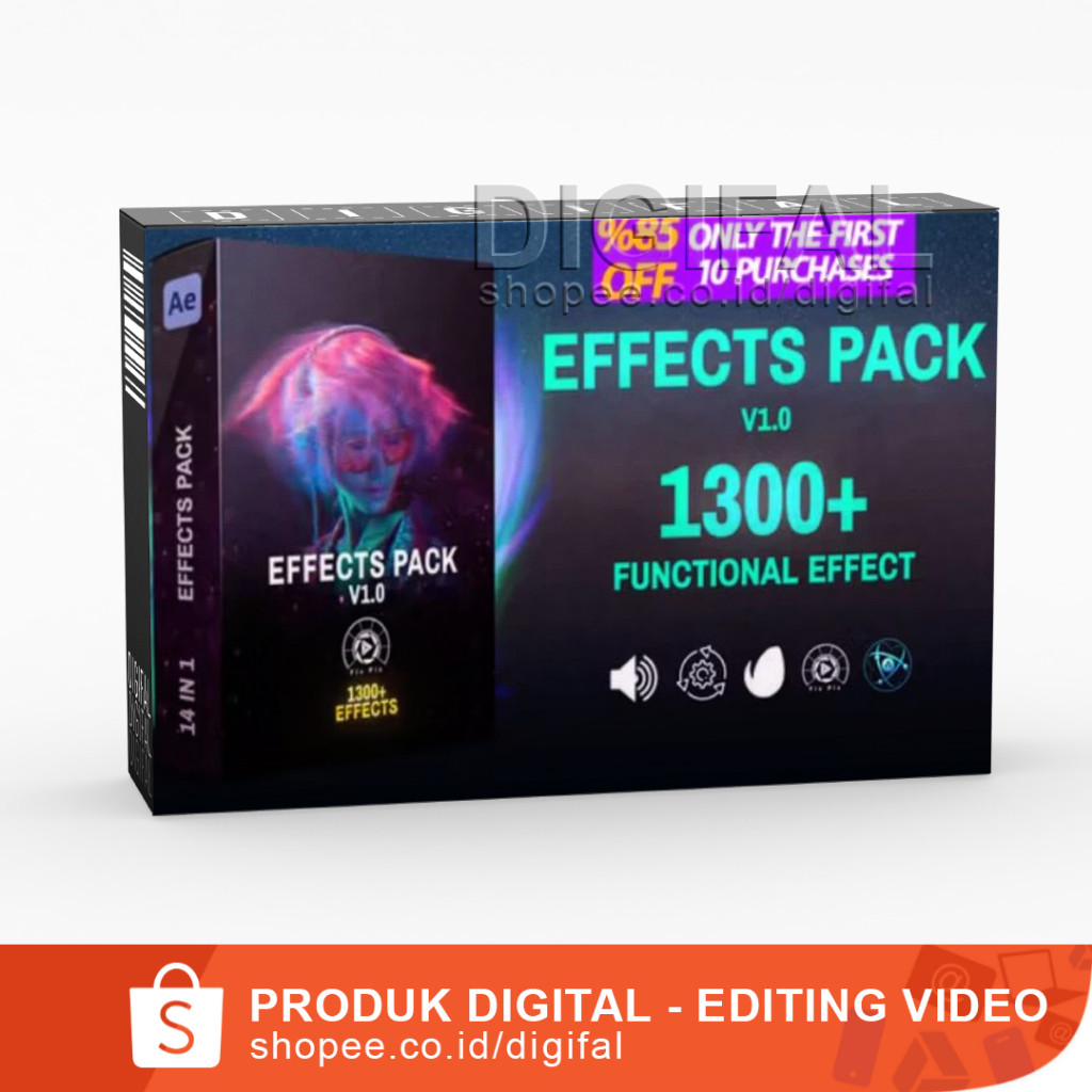Jual AtomX - Effects Pack V1.0 Transitions Effects Footages & Presets | Shopee Indonesia