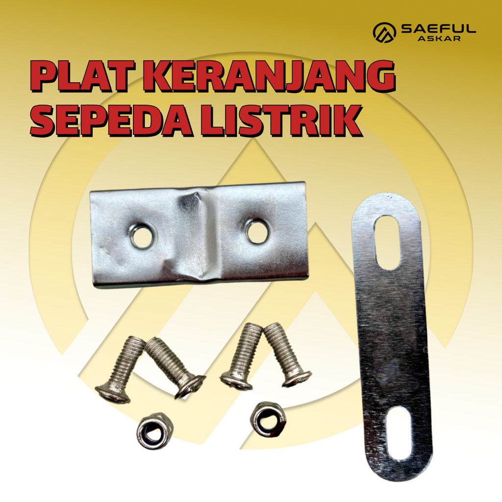 Jual Baut Plat Keranjang Depan Sepeda Listrik | Shopee Indonesia