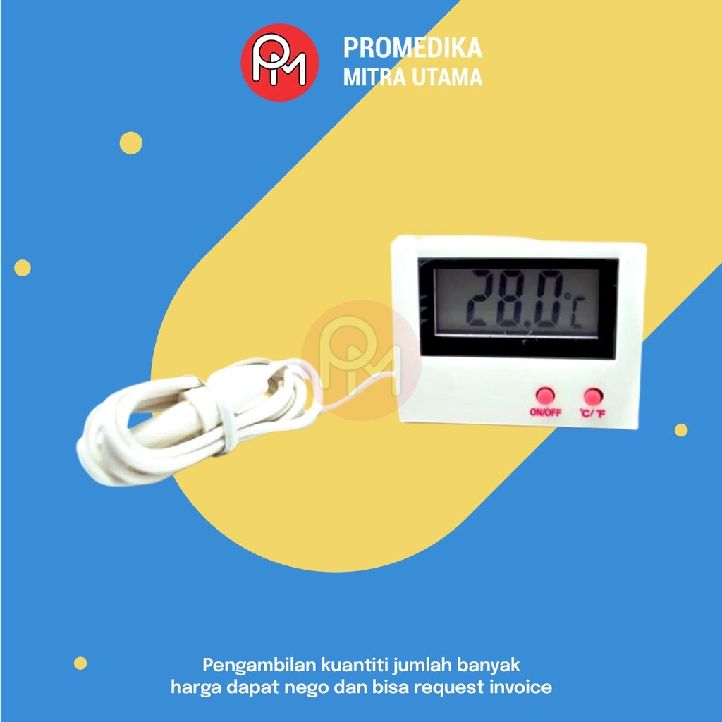 Jual Thermometer Digital Kulkas atau Freezer Dr. Gray | Shopee Indonesia