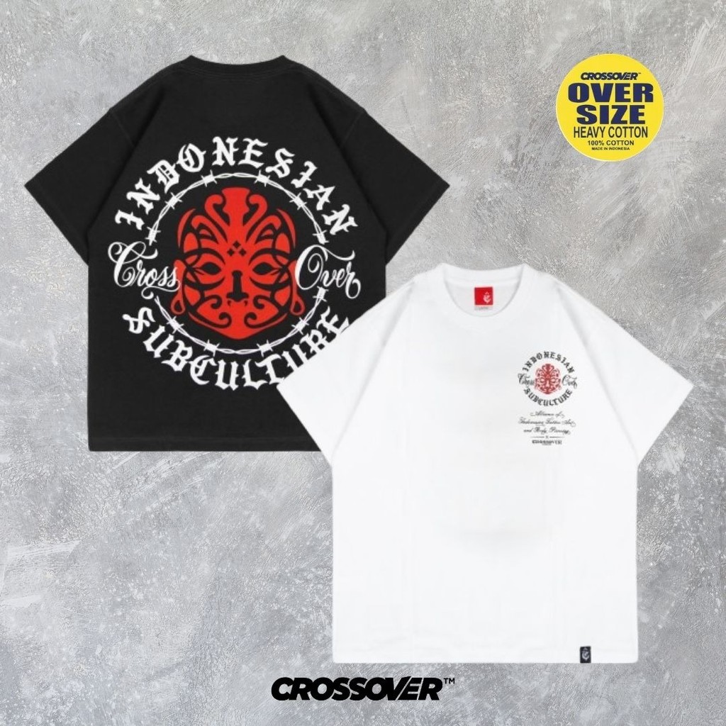 Jual OVERSIZED T-SHIRT CROSSOVER x INDONESIAN SUBCULTURE WIRED | Shopee ...