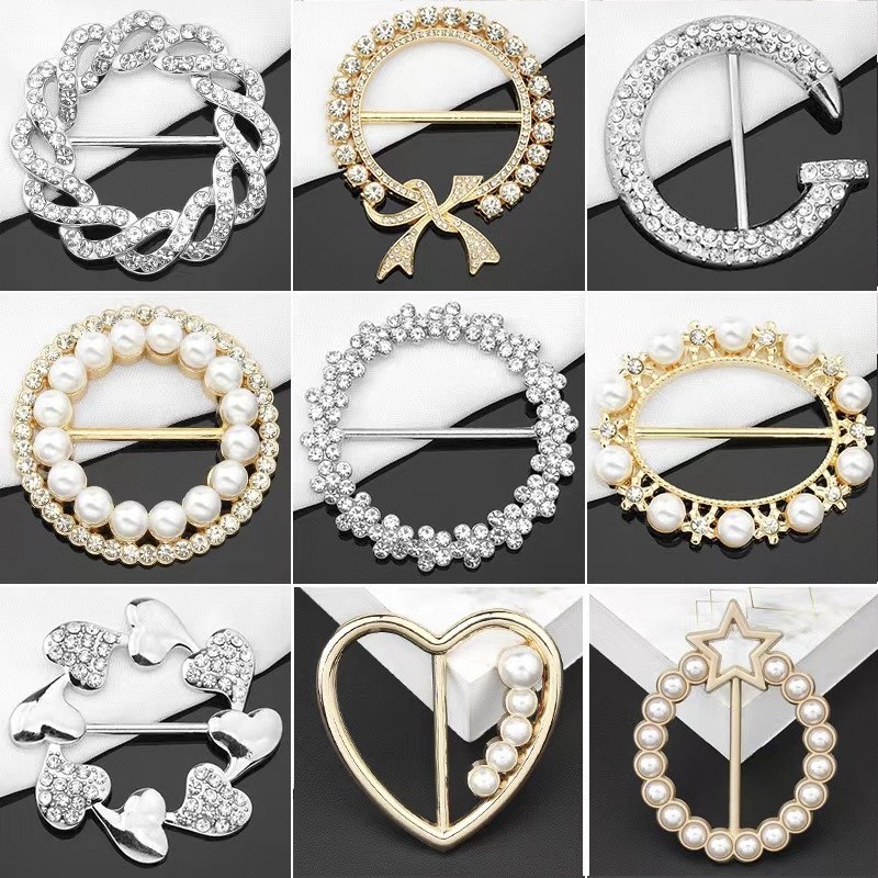 Jual Gesper syal sutra simpul sudut multifungsi baru/Gesper syal sutra ...