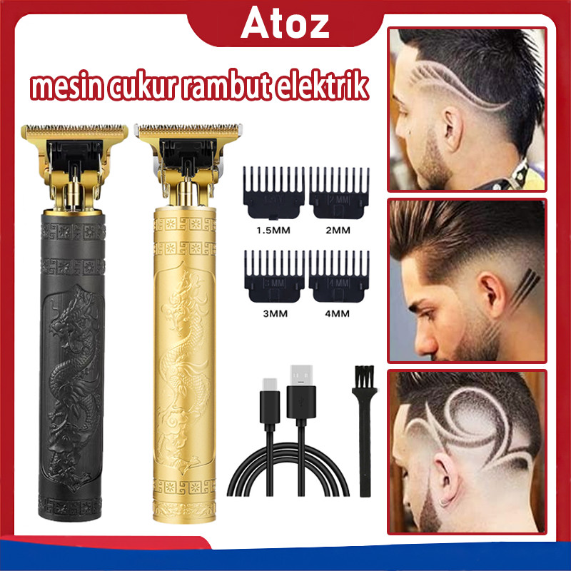 Jual mesin cukur naga dragon / alat cukur rambut kumis jenggot / mesin cukur rambut elektrik ...
